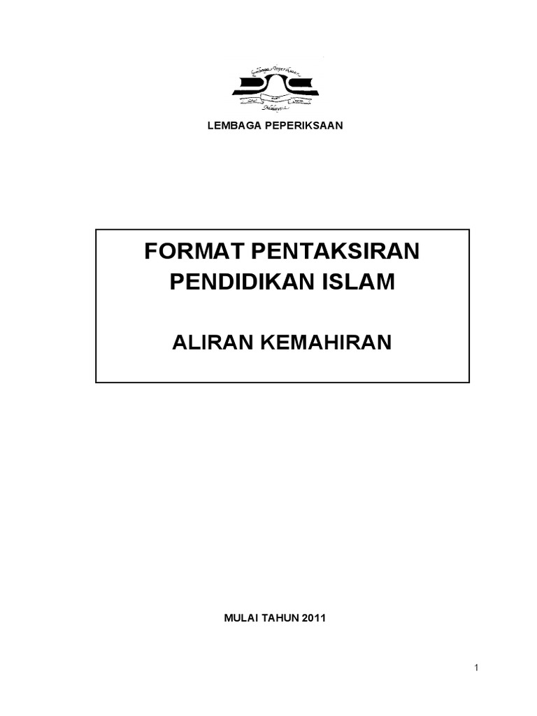 1224 Format Pend Islam | PDF