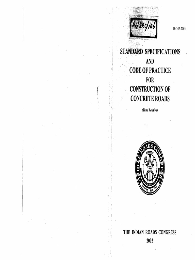 Irc 15 2002 PDF | PDF