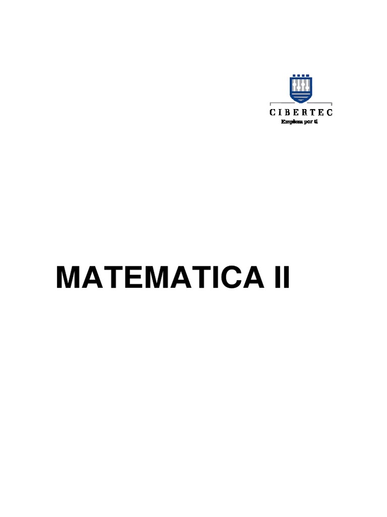 Matemática II: Matrices y Funciones | PDF