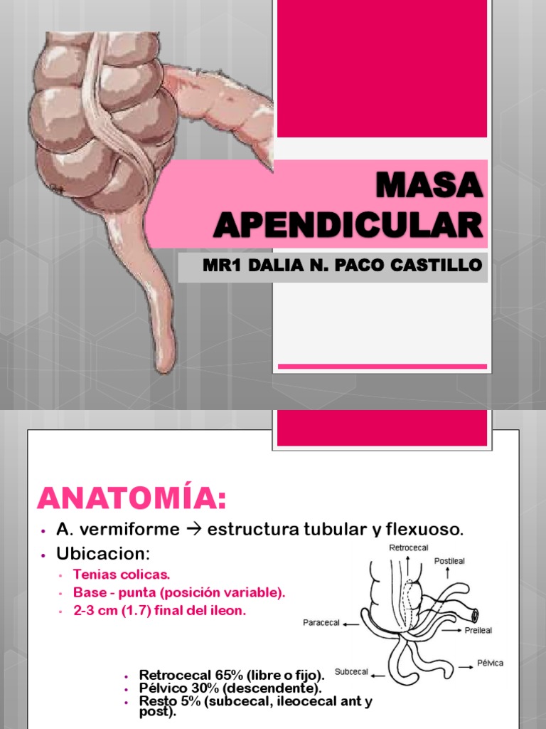 Plastrón Apendicular: Diagnóstico y Manejo | PDF | Enfermedades ...