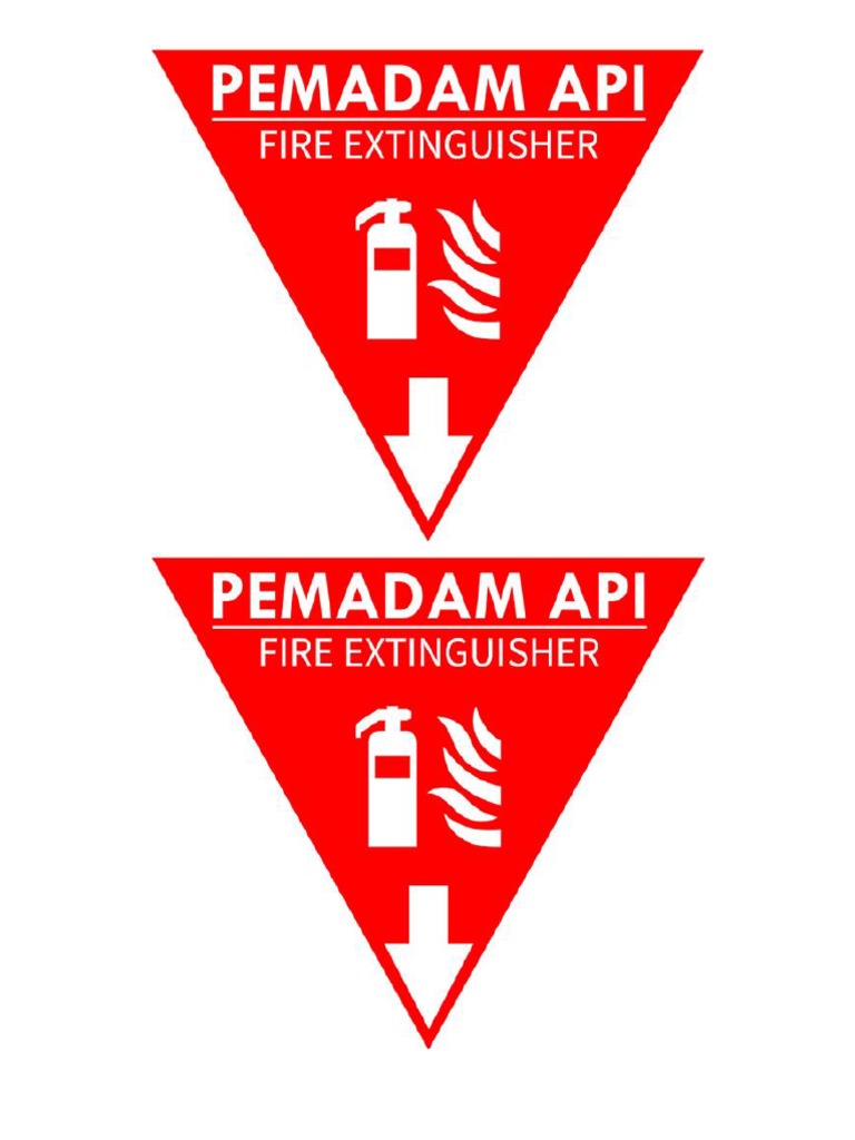 Sign APAR Dan Pemadam API | PDF