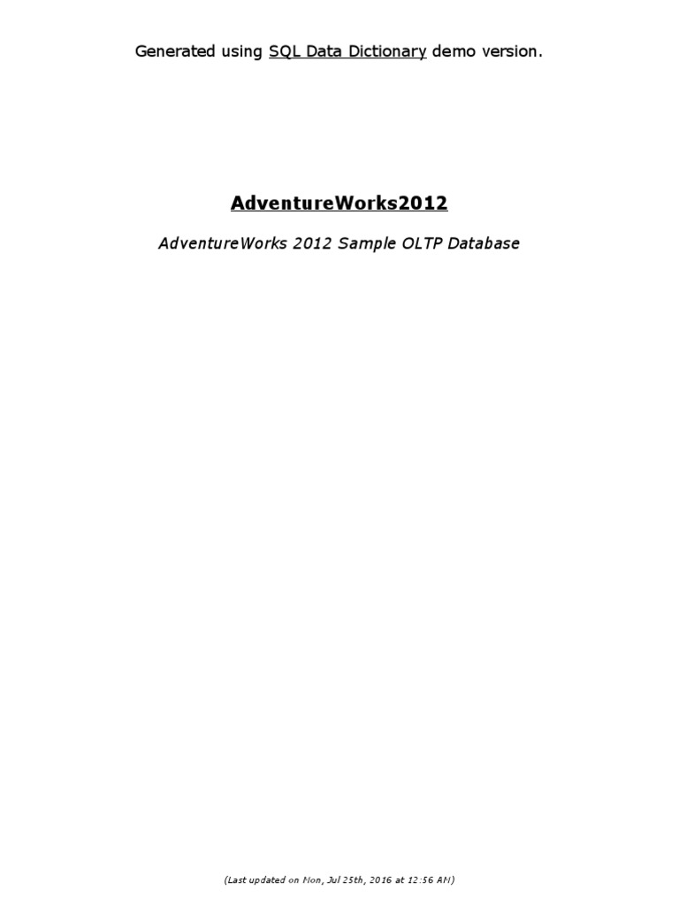 Adventure Works 2012 | PDF | Database Index | Credit Card
