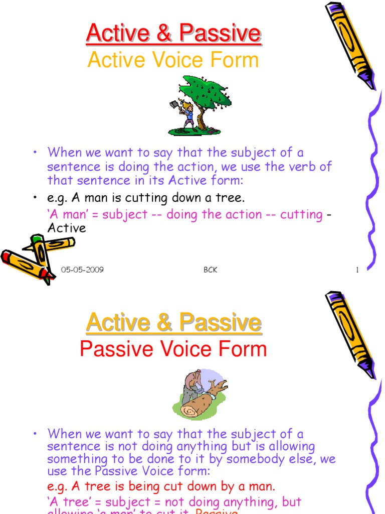 Active Passive - Forms | PDF | Perfect (Grammar) | Verb