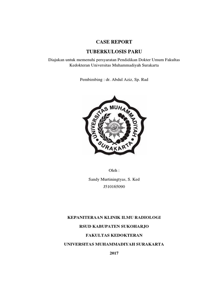 Case Report TB Paru | PDF