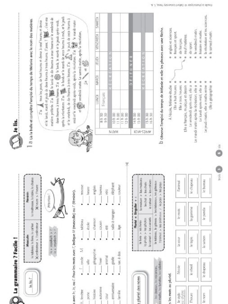 Frances 5º PRIMARIA | PDF