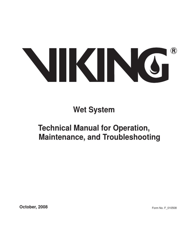 Wet System Manual PDF | PDF
