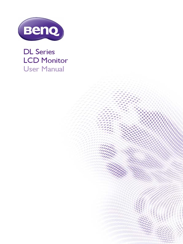 DL2020 User Manual | PDF | Display Resolution | Computer Monitor