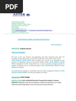 Dubai Job Offer Letter Template 2024 | PDF | Travel Visa | Passport