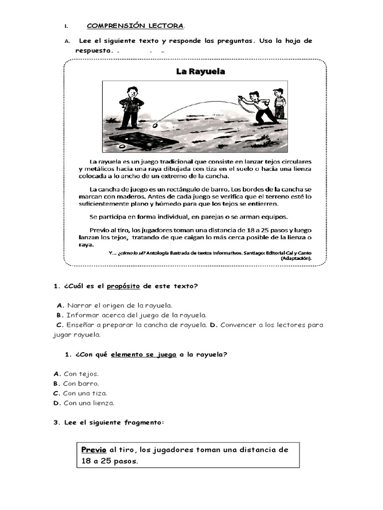 Comprensión Lectora para Tercero de Primaria | PDF | Naturaleza