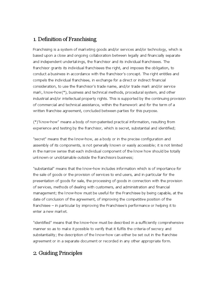 Code of Ethics | PDF | Franchising | Business