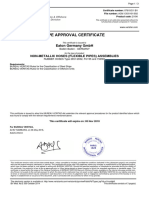 Type Approval Certificate | PDF
