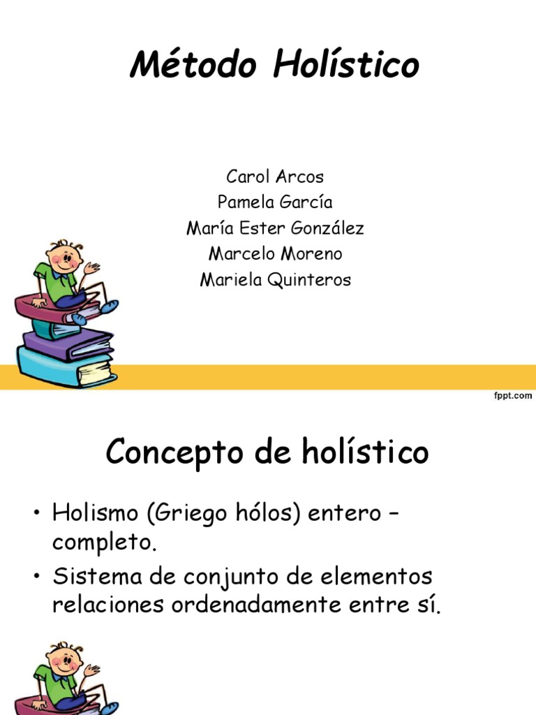 Modelo Holístico | PDF | Holismo | Lectura (proceso)