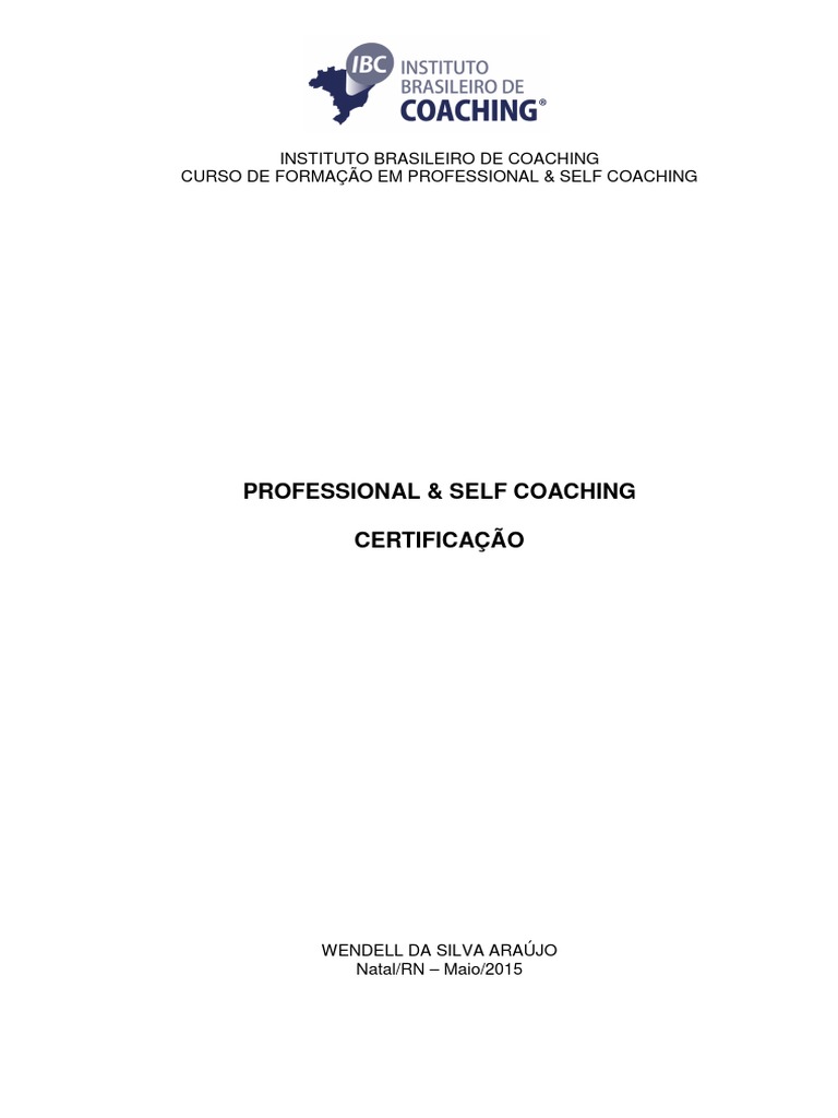 Tcc Pós Graduação Em Gestão De Pessoas Com Coaching Parte 1 Pdf