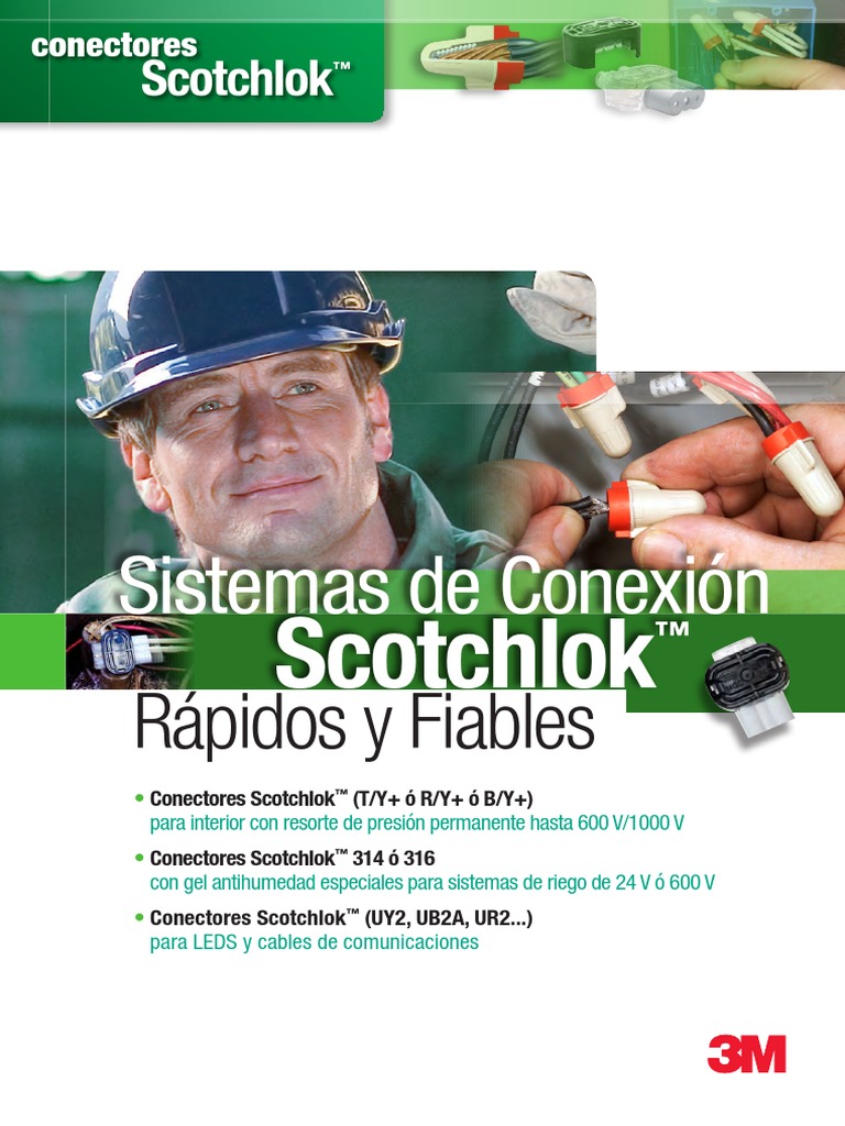 3M Conectores Scotchlok PDF | PDF | Conector eléctrico | Bienes ...