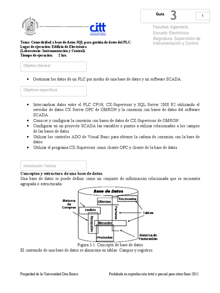 Infoplc Net Guia3 DB OMRON PLCs | PDF | Tabla (base de datos ...