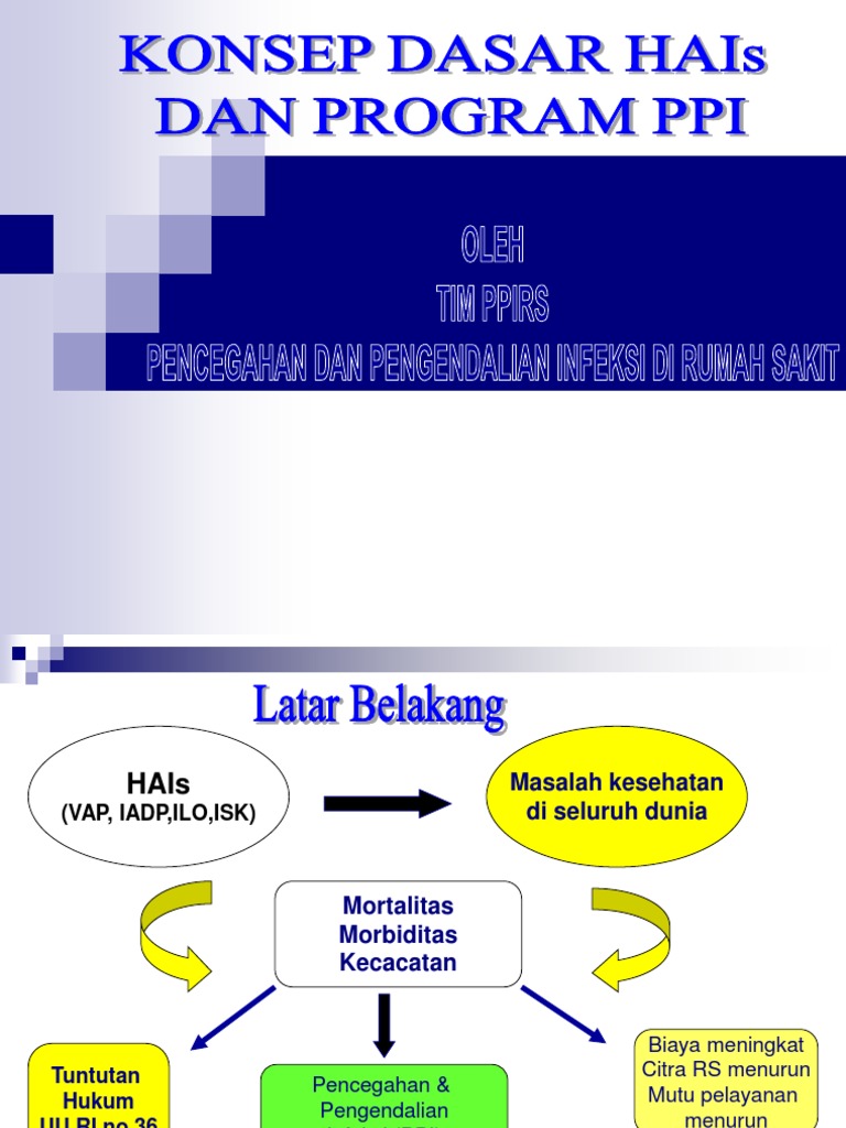KONSEP DASAR HAIs Dan Program PPI | PDF