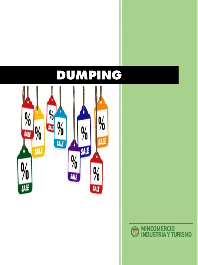Cartilla Dumping PDF | PDF | Dumping (política de precios) | Exportaciones