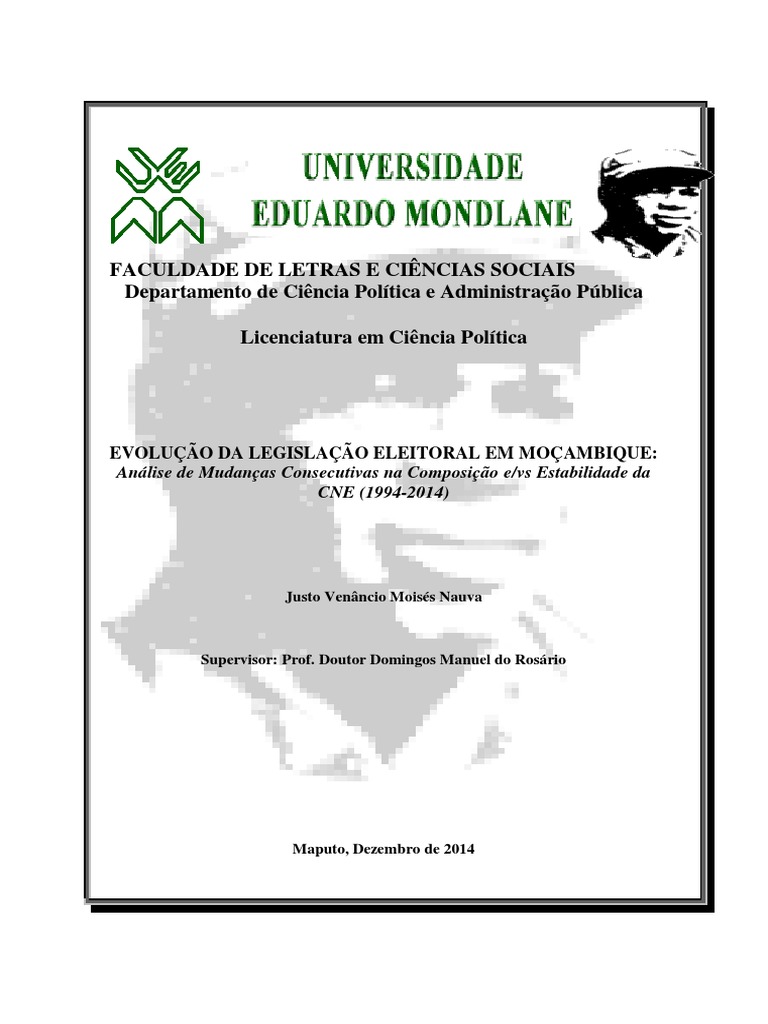 Monografia Uem | Eleições | Democracia