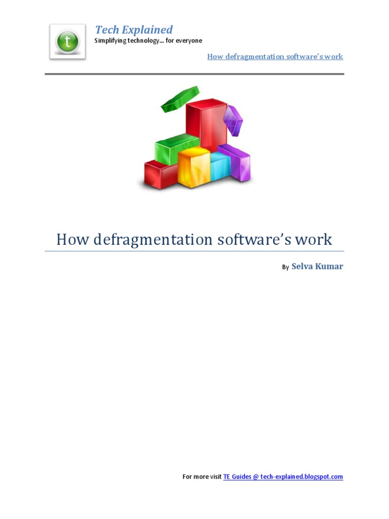 How Defragmentation Defragmentation Software's Work Software's Work ...