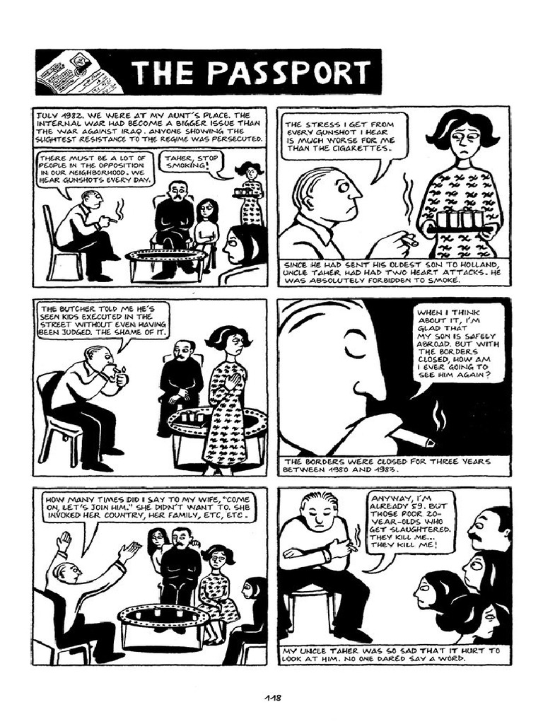 Persepolis by Marjane Satrapi Part5 | PDF