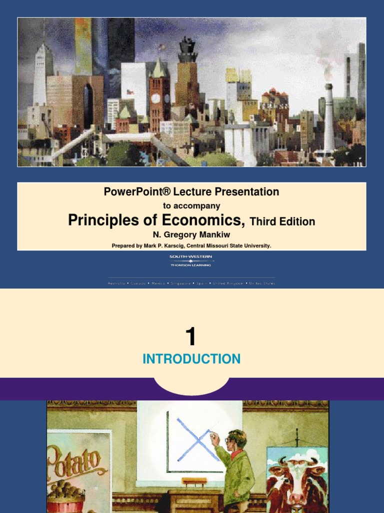 Ten - Principles of Economics | PDF | Inflation | Market Failure