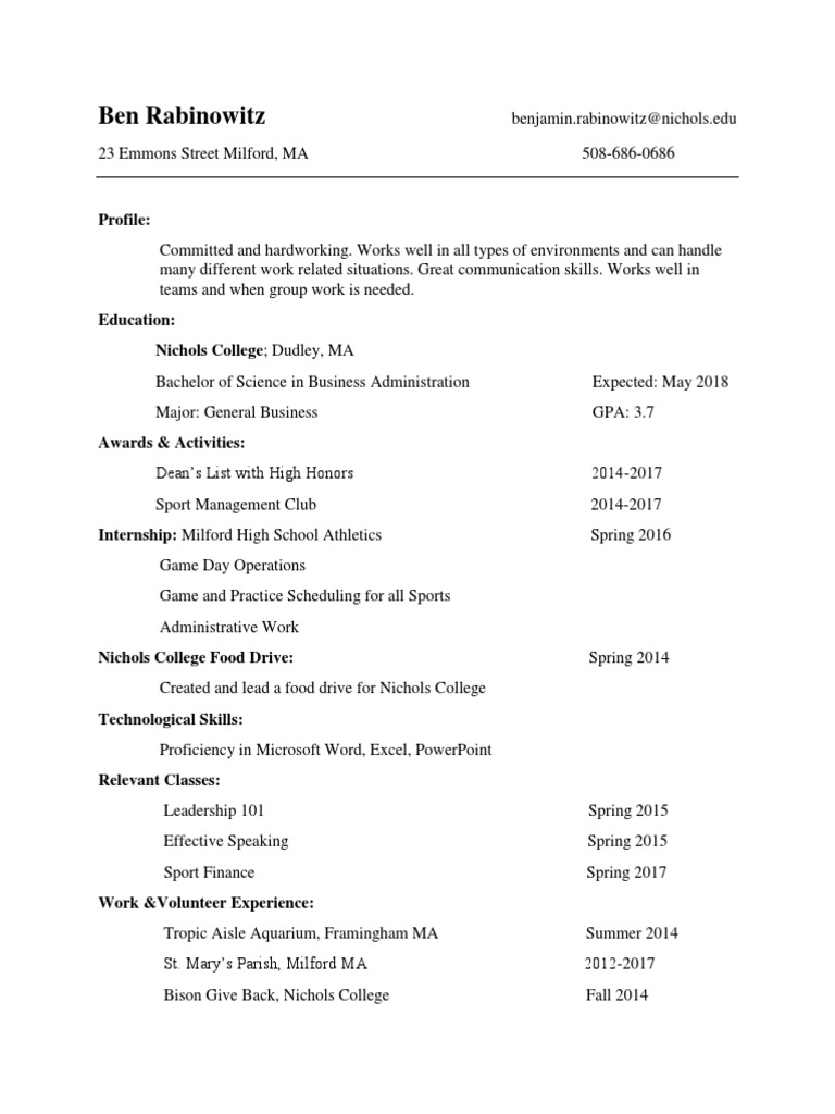 Ben Rabinowitz | PDF