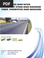 Strip Map Ruas Jalan dan Kondisi Perkerasan | PDF