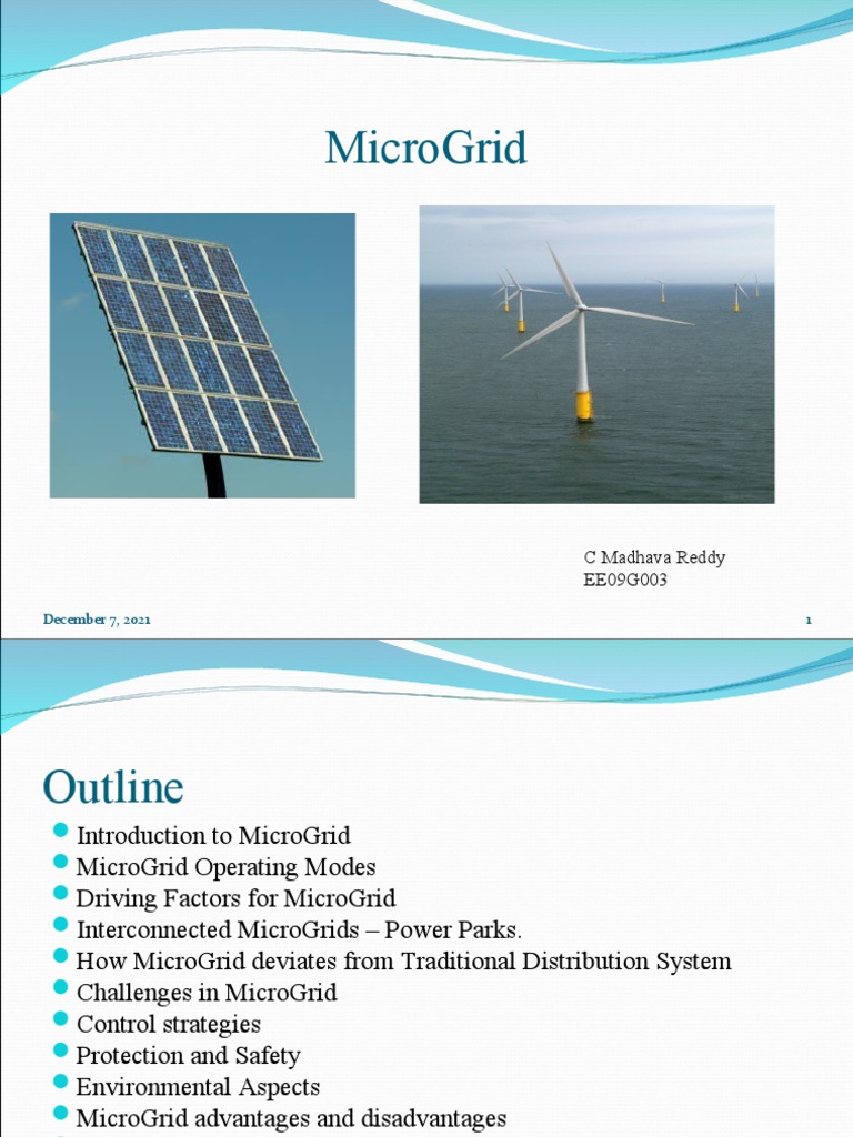 Basics of Micro Grid | PDF | Distributed Generation | Electrical Grid