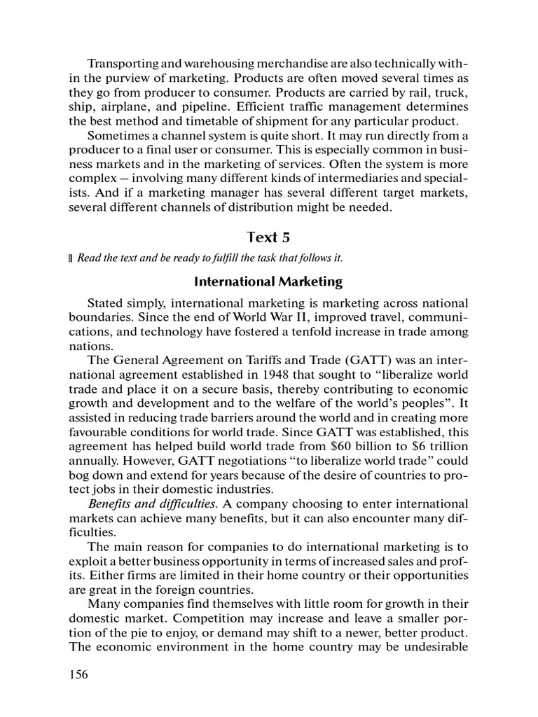 International Marketing | PDF | Marketing Strategy | Strategic Management