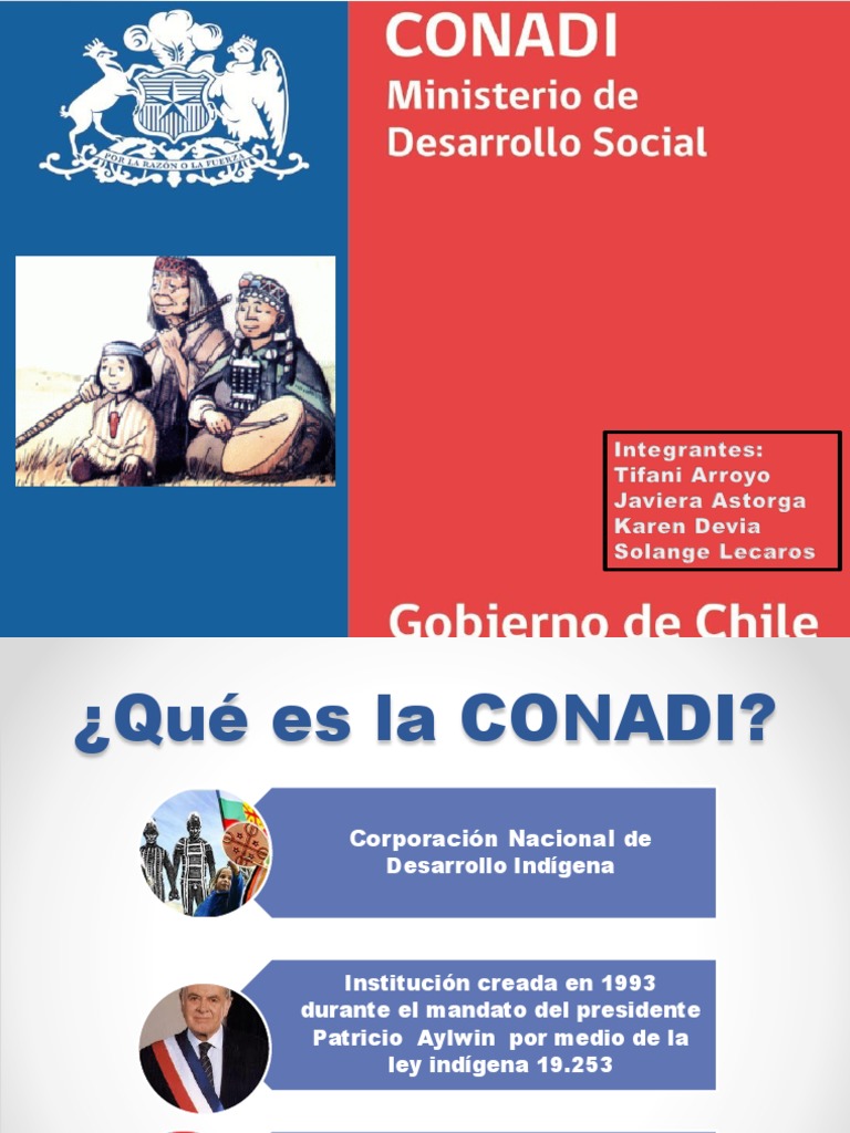 Conadi | PDF | Chile | Sociedad