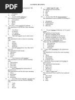 Entrance Exam Practice Test 1 KEY - Grade 9 | PDF | Language Arts ...