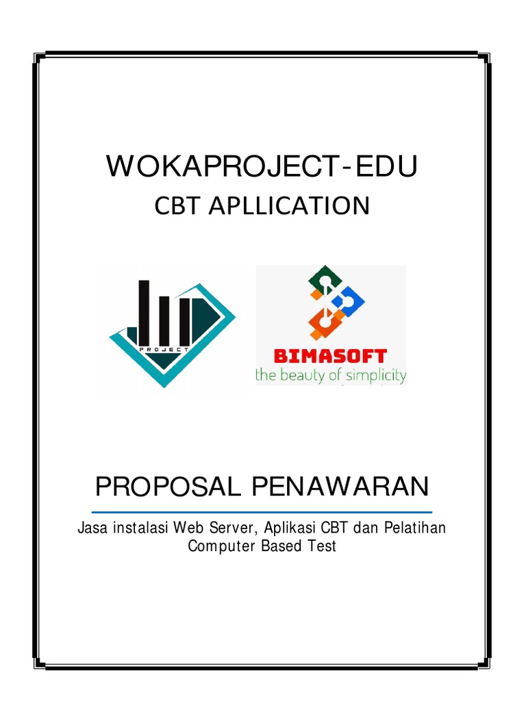 Prop Penawaran Woka Premium Baru | PDF | Komputer | Teknologi & Rekayasa