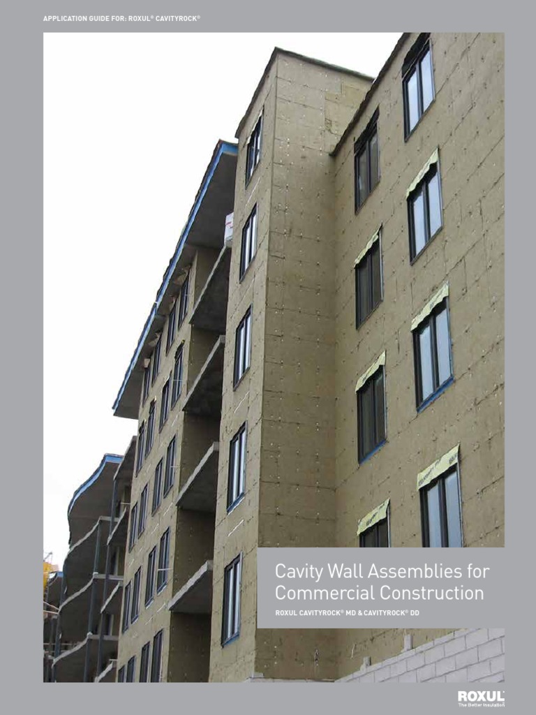 Roxul Cavityrock Application Guide | Building Insulation | Relative ...