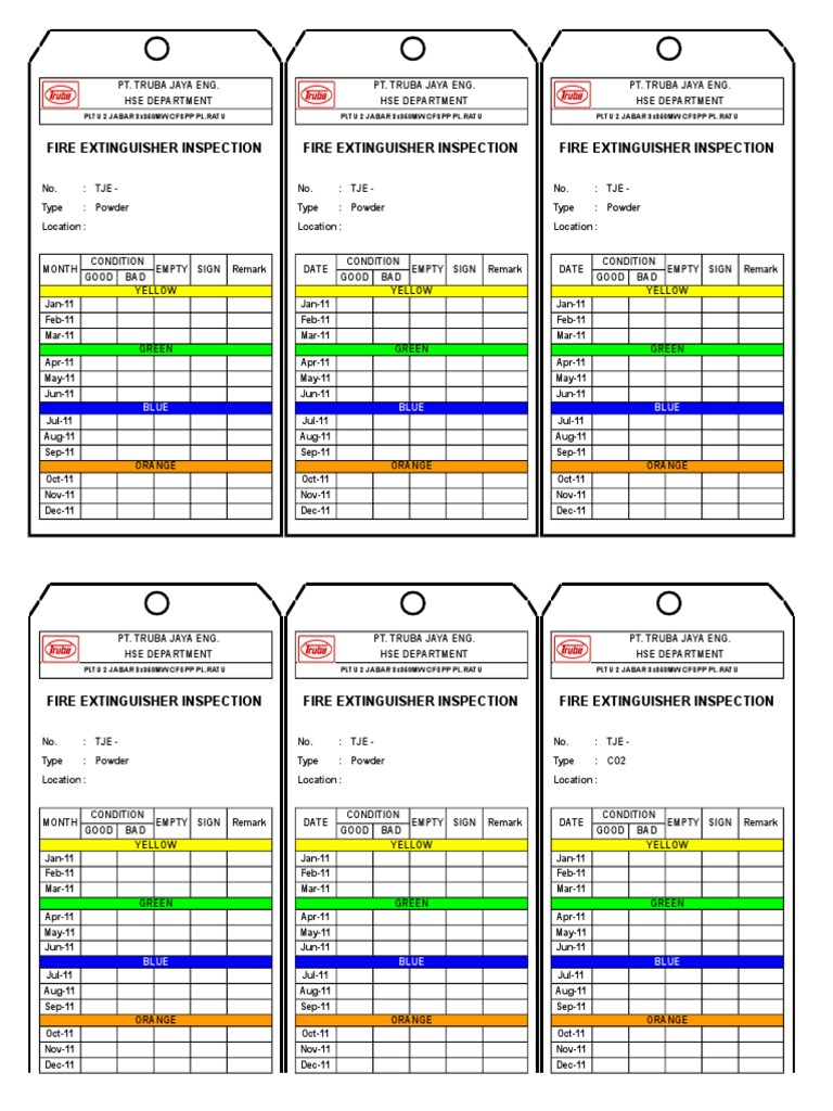 Tagging Fire Extinguisher | PDF | Combustion | Emergency Services