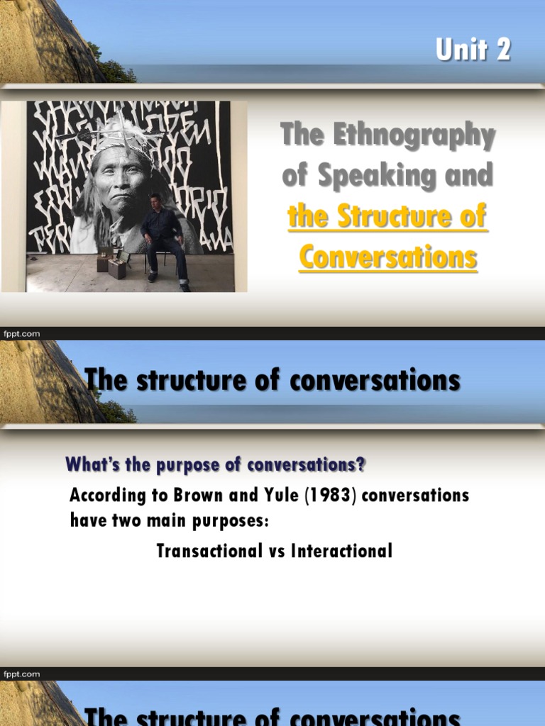 The Structure of Conversations | PDF | Conversation | Interpersonal ...