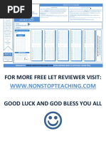 Sample Let Answer Sheet | PDF | Test (Assessment)