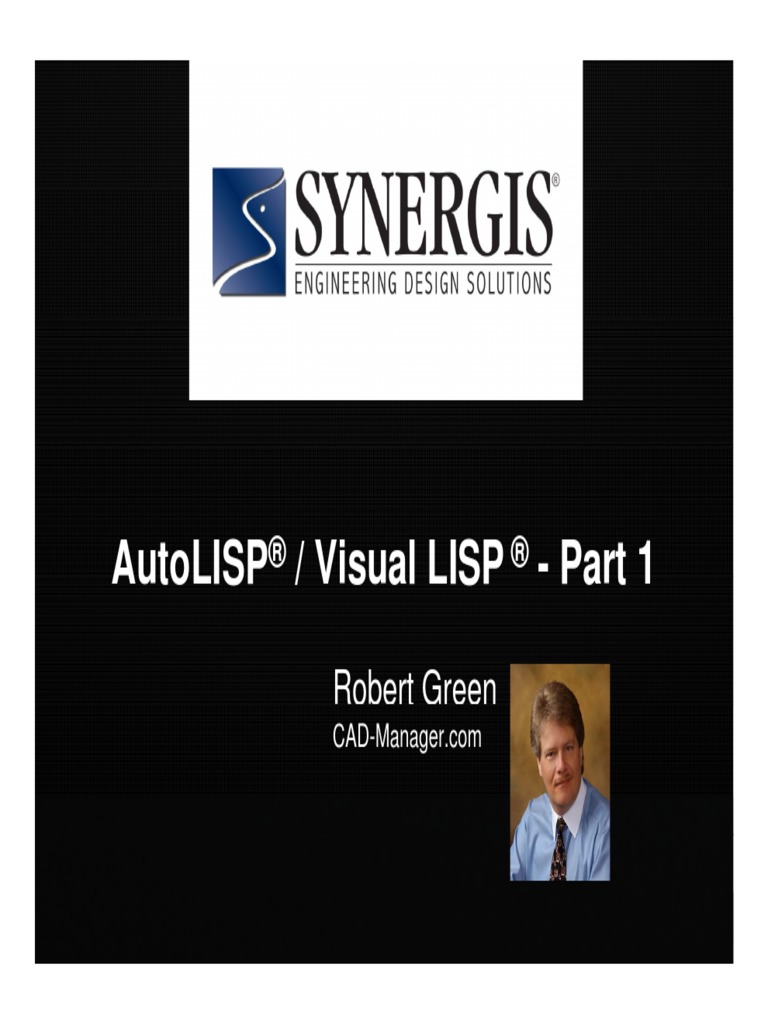 Autolisp / Visual Lisp - Part 1 Autolisp / Visual Lisp: Robert Green | Download Free PDF ...