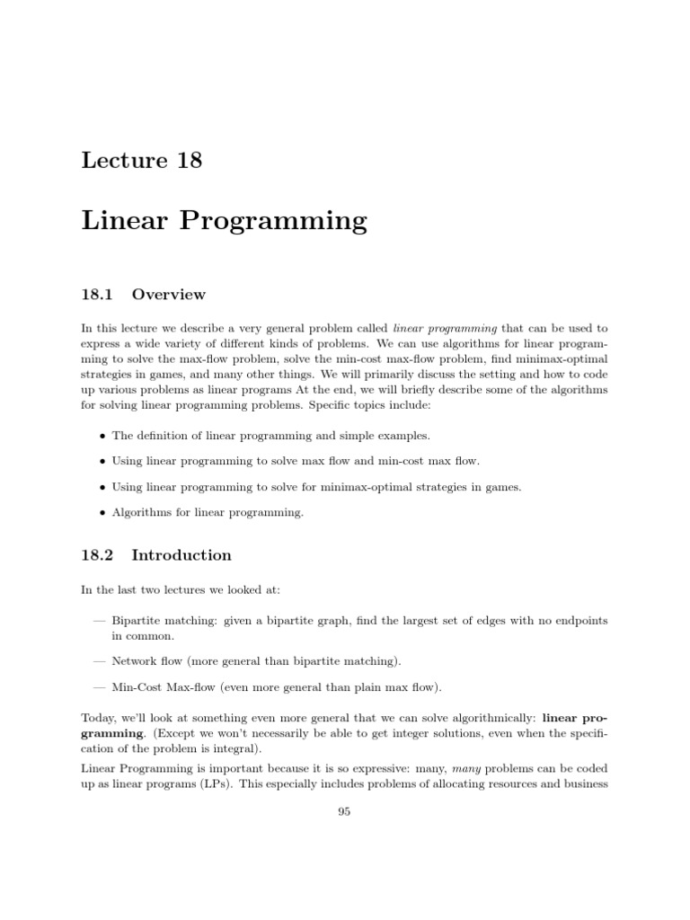 LP 3 | PDF | Linear Programming | Mathematical Optimization