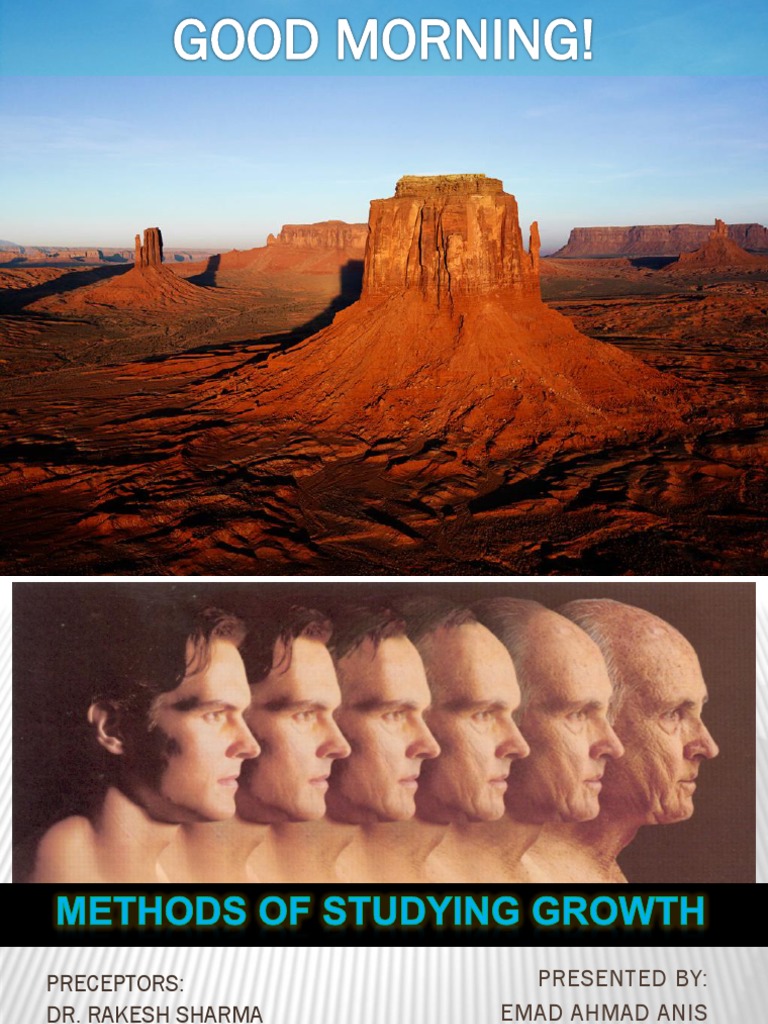 Methods of Studying Growth | PDF | Puberty | Standard Deviation