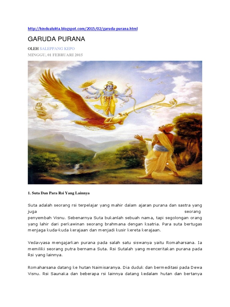 18 Macam Kitab Purana | PDF