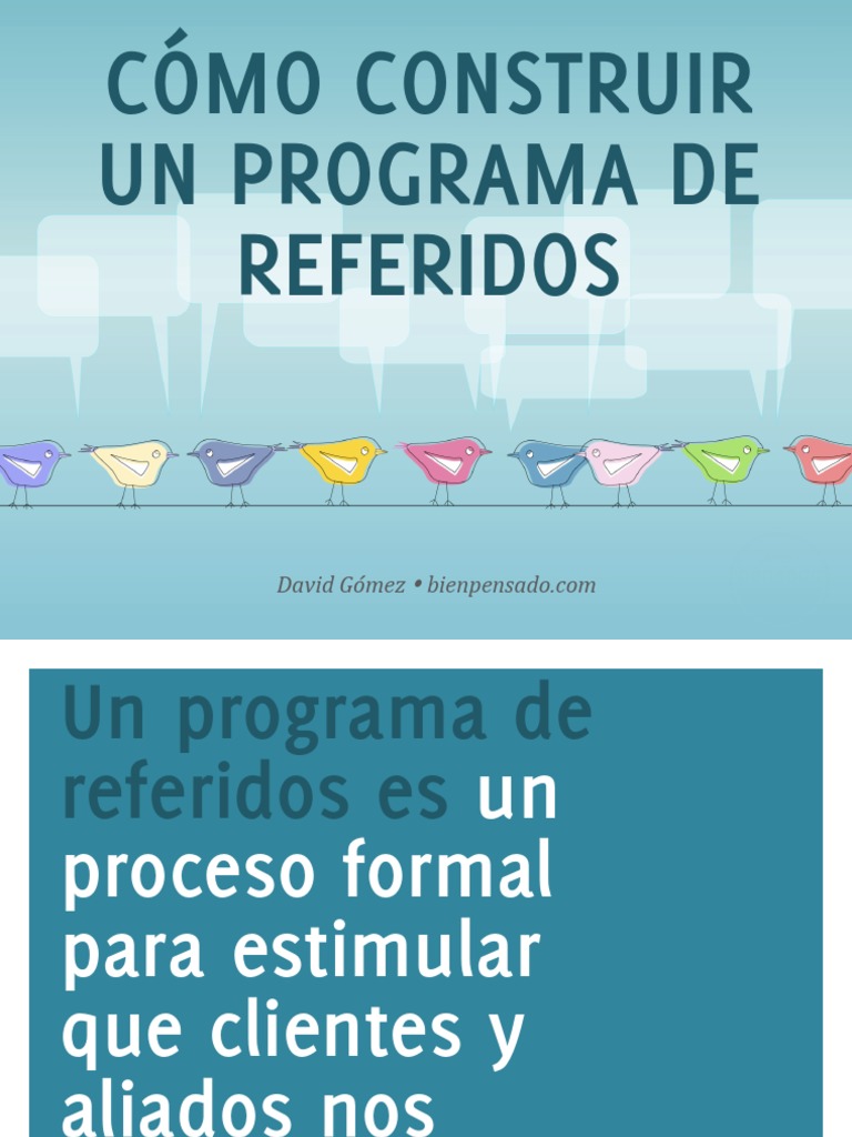 Como Construir Un Programa de Referidos | PDF | Hotel | Marketing