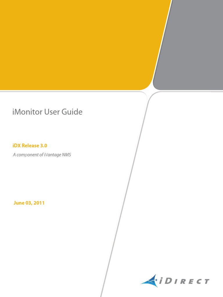 IMonitor User Guide IDX3 | Download Free PDF | Personal Computers ...