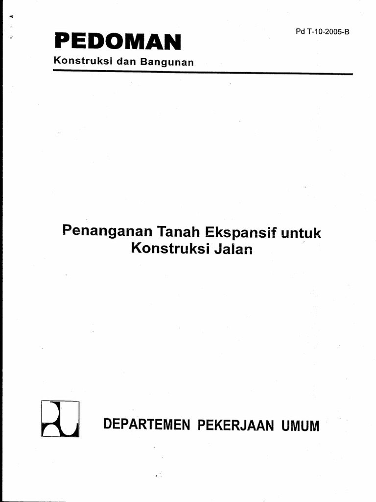 Penanganan Tanah Ekspansif (PU) PDF | PDF
