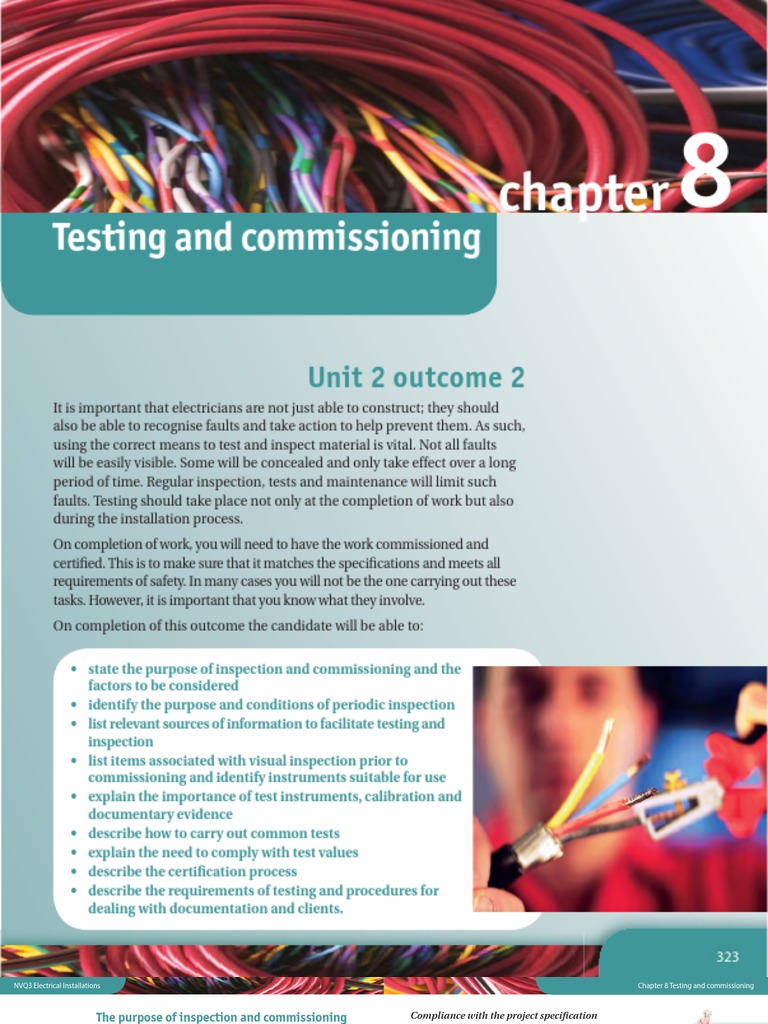 Testing and Commissioning of Electrical Installations PDF | PDF ...