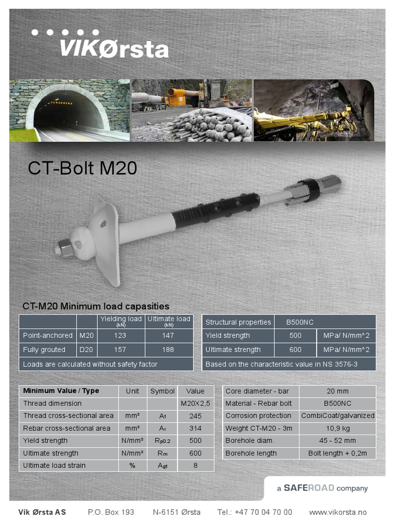 CT-Bolt, M20 - 2014-04 - en - Small | PDF