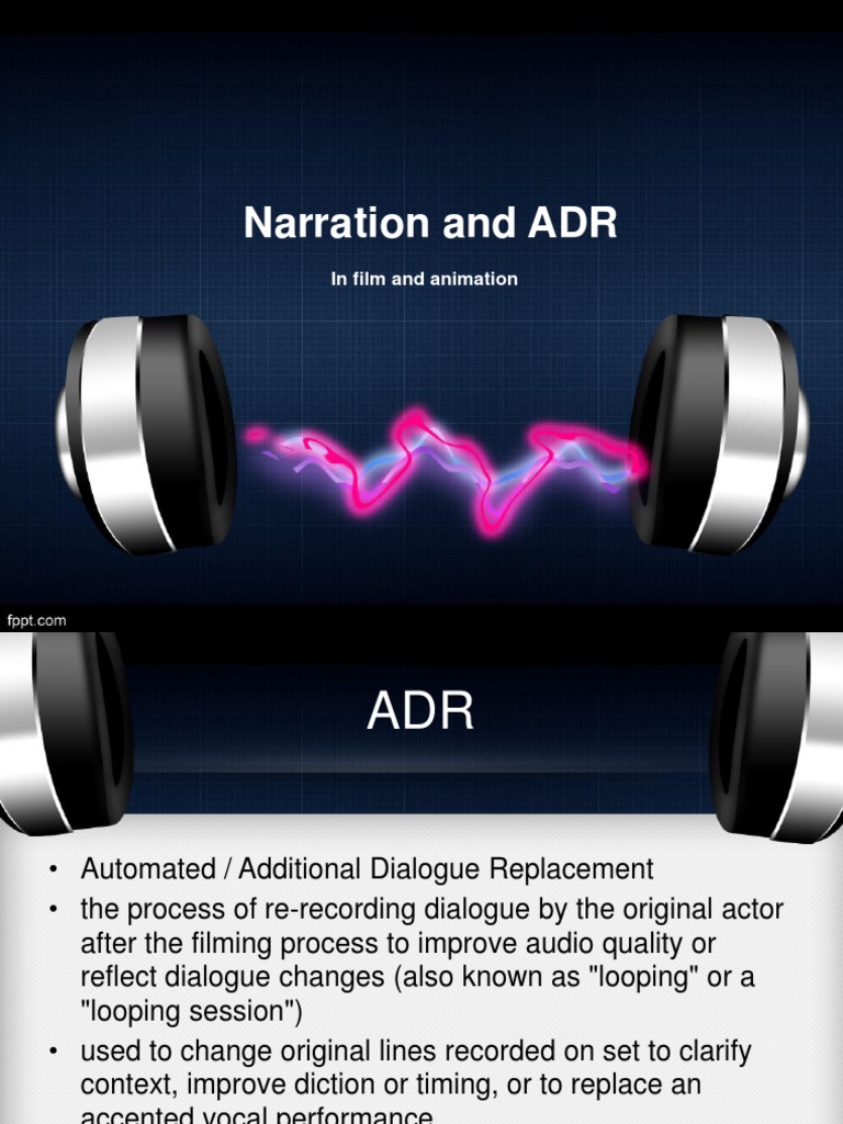 Narration and ADR: in Film and Animation | PDF | Art