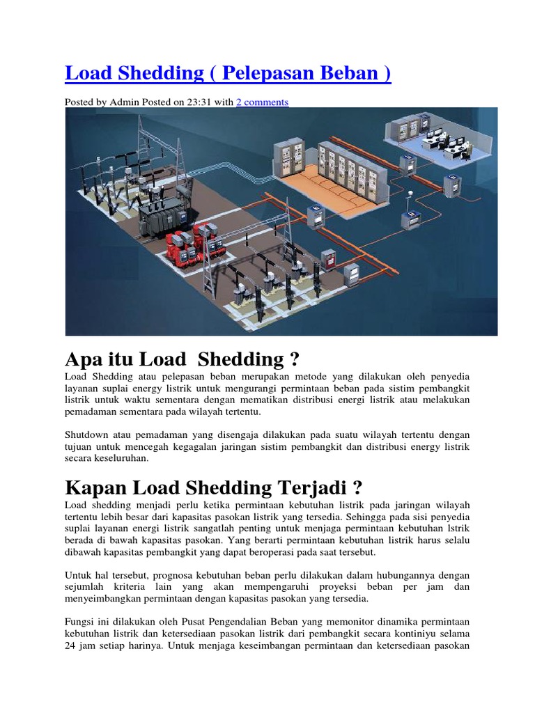 Load Shedding | PDF