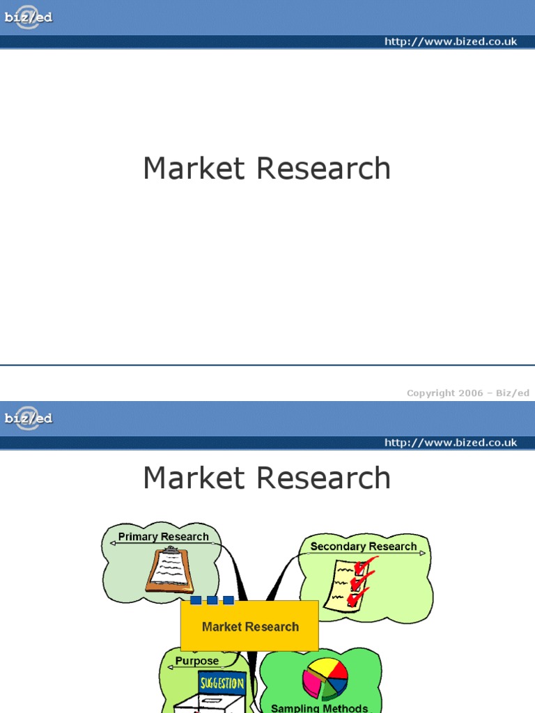 MARKET Research | PDF | Sampling (Statistics) | Marketing Research