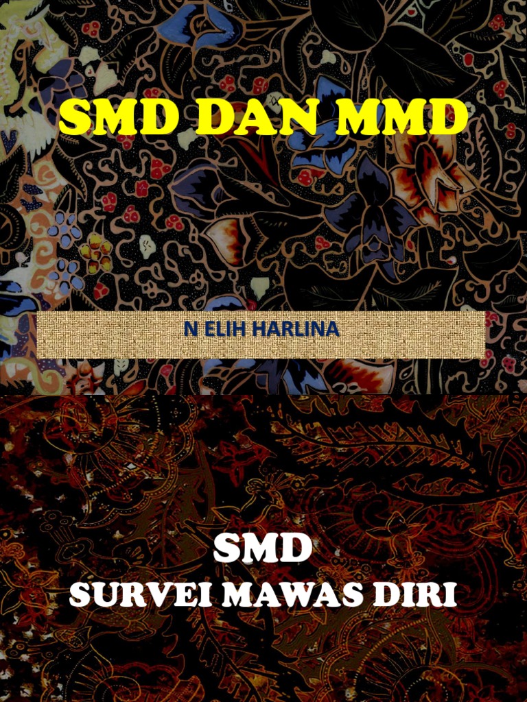 Smd Dan Mmd Pdf