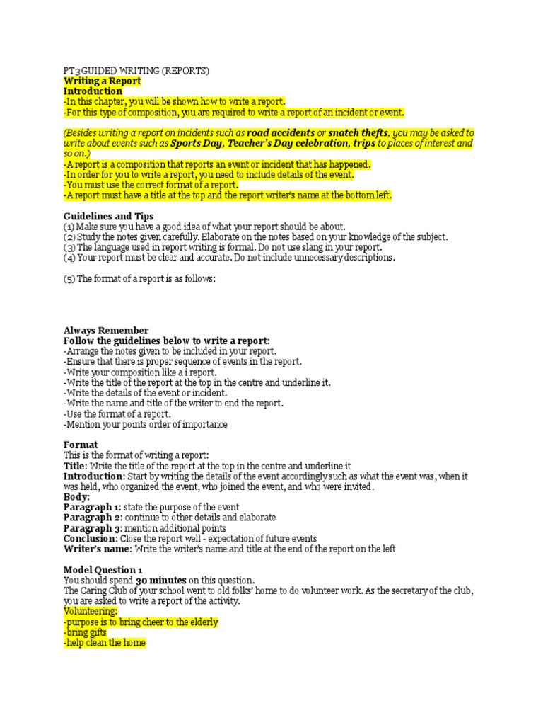 PT3 Guided Writing | PDF | Recycling | Test (Assessment)